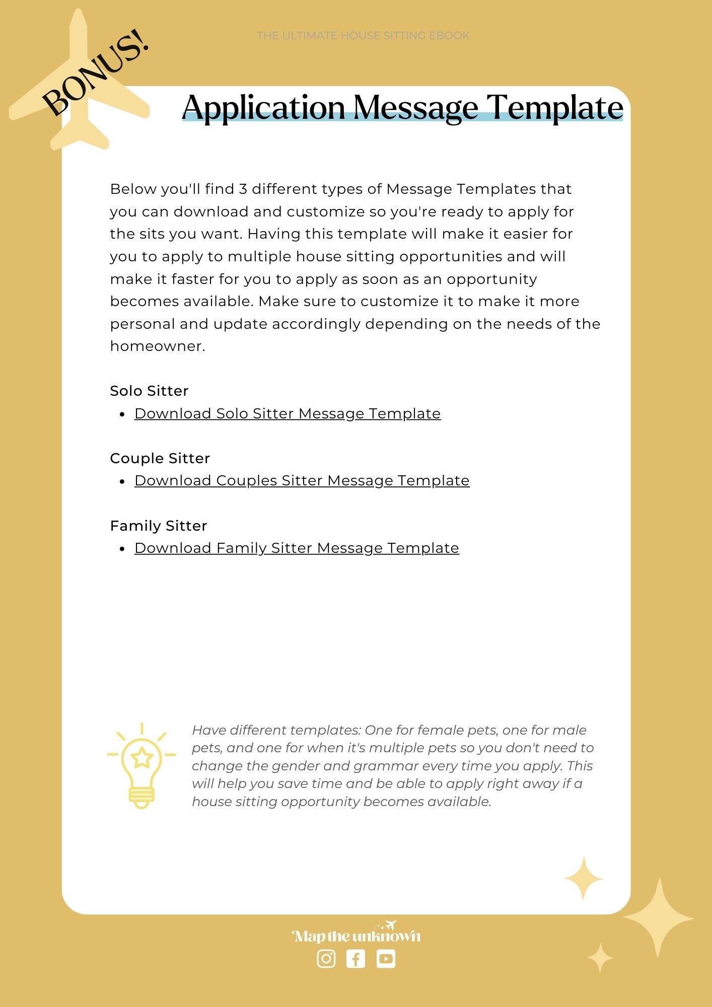 The Ultimate House Sitting E-bookLearn how to get free accommodation ...